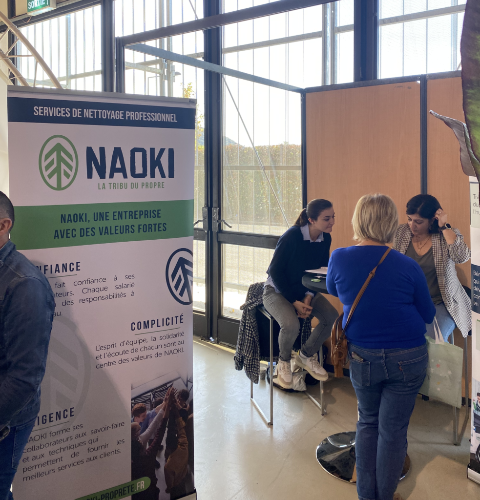 Salon "Cap vers l'emploi" - NAOKI